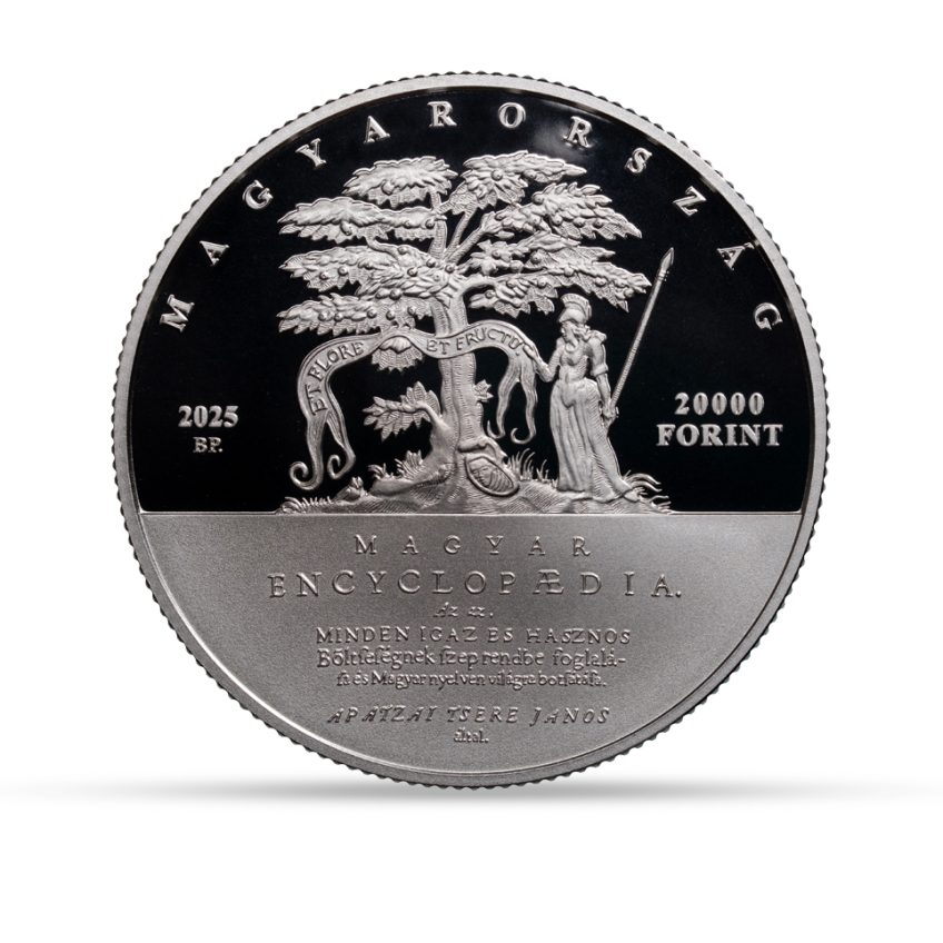 János Apáczai Csere silver collector coin, proof, 2025 - Magyar ...