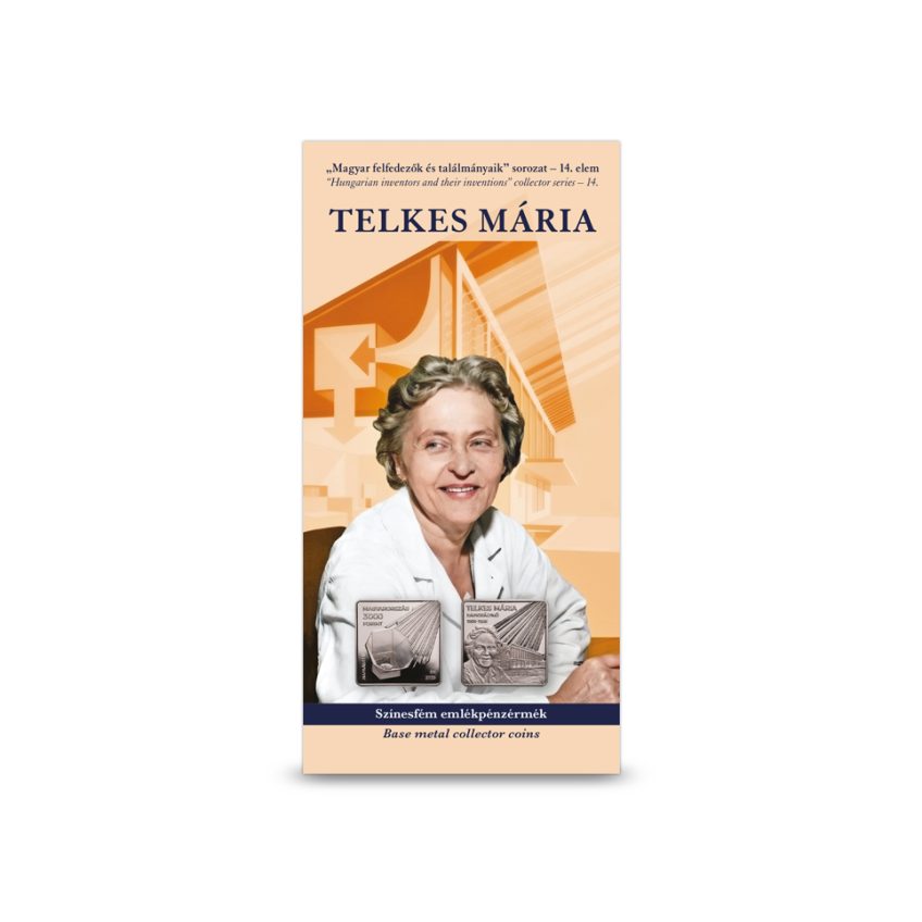Mária Telkes base metal collector coin 2025 - FLYER - Magyar Pénzverő Zrt.